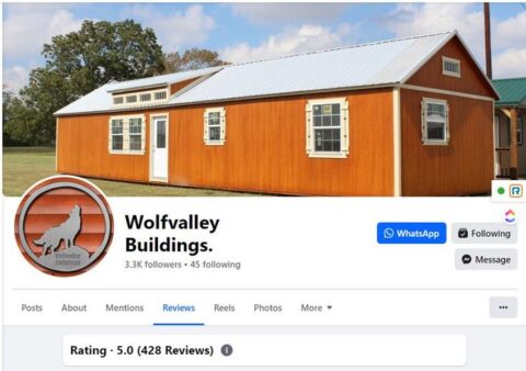 Custom Sheds, Tiny Homes, Cabins & More – Wolf Valley Buildings