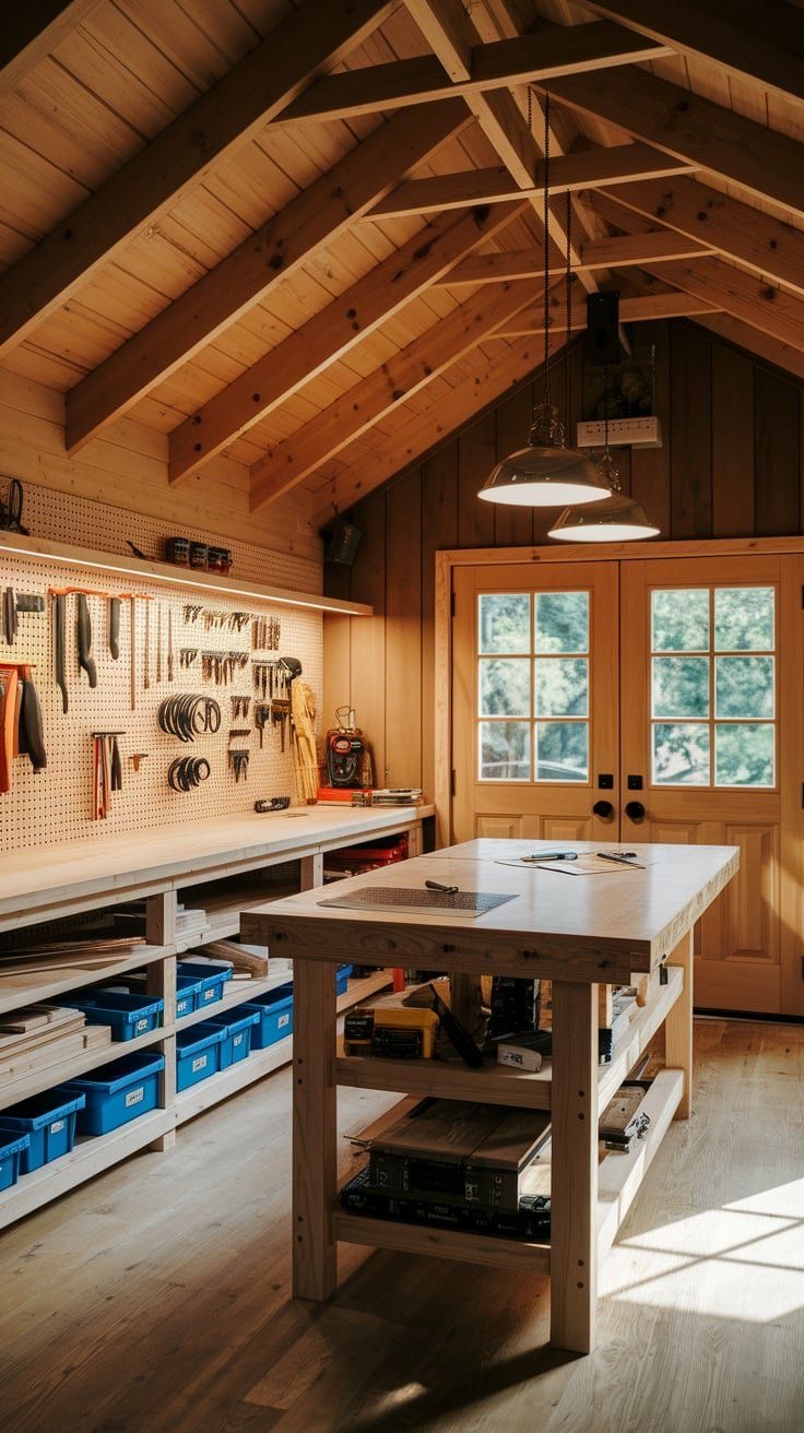 Backyard Workshops: Turn Your Shed Into a Workspace